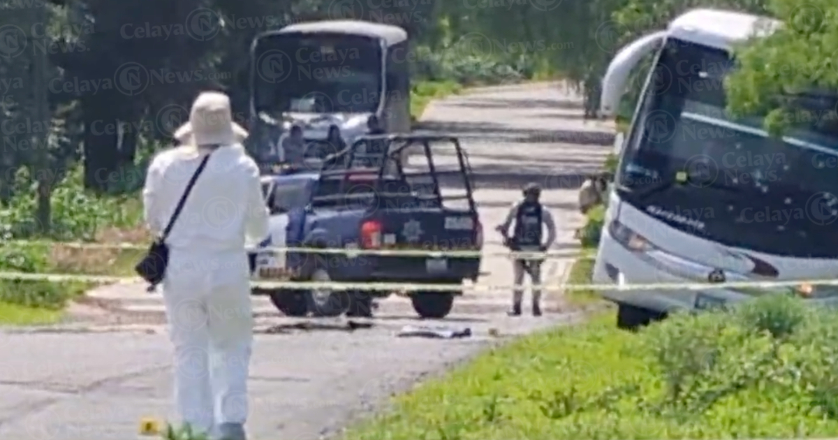 Ataque armado a autobús de personal deja un muerto y cinco heridos en Jerécuaro - Celaya News